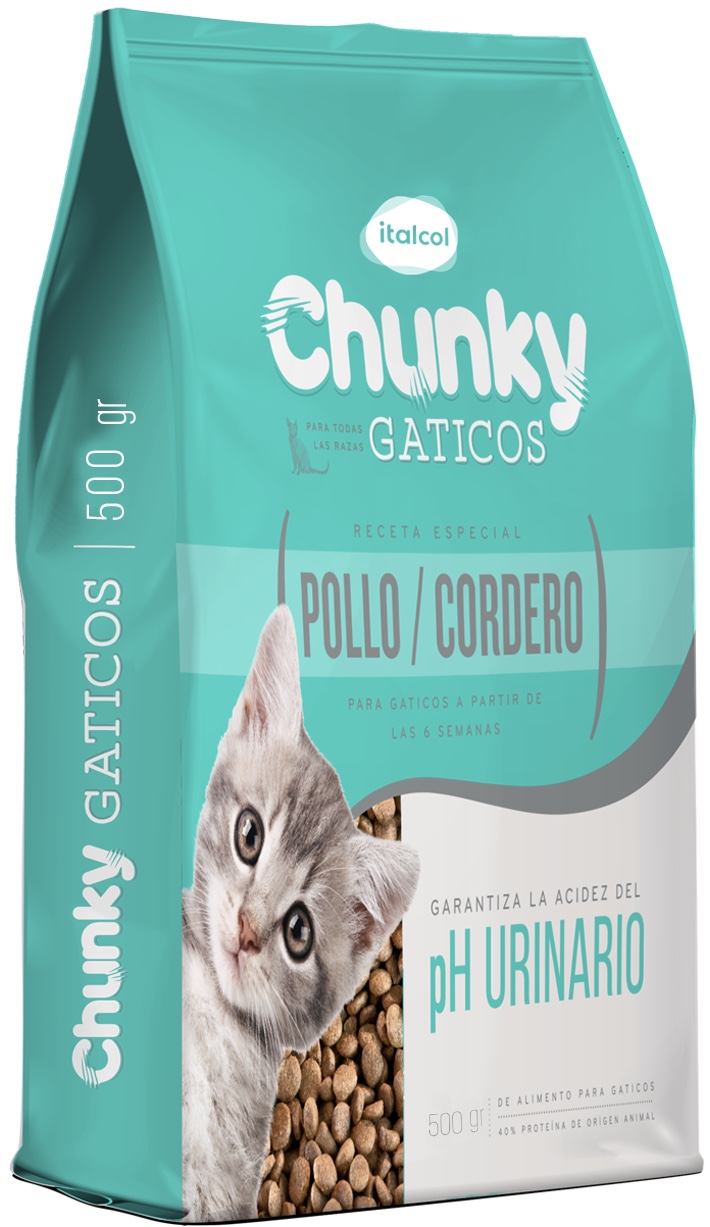 Chunky Gatitos Pollo y Cordero 8 kg - Comida Gatos