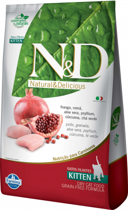 N&D Natural And Delicious Prime Frango Kitten 7.5 kg - Comida Gatos